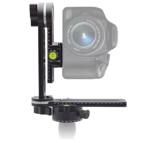 FOTOWORX Panoramic Gimbal Camera Tripod Head with 360 Degree Swivel ...